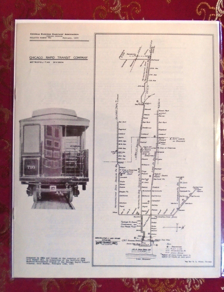 C.E.R.A. BULLETIN 2, CHICAGO RAPID TRANSIT COMPANY, METROPOLITAN ...